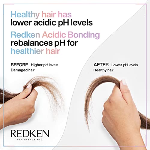 Redken Bonding Shampoo for Damaged Hair Repair | Acidic Bonding Concentrate | For All Hair Types