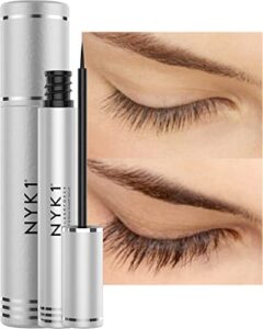 amazing lashforce eyelash growth serum (8ml) nyk1 eye lash serum for eyelash growth and eyebrow growth serum – eyelash serum to grow lashes thicker natural longer eyelashes lash growth serum