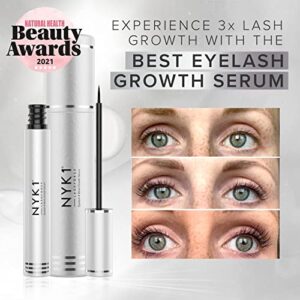 AMAZING LashForce Eyelash Growth Serum (8ml) NYK1 Eye Lash Serum For Eyelash Growth And Eyebrow Growth Serum - Eyelash Serum To Grow Lashes Thicker Natural Longer Eyelashes Lash Growth Serum