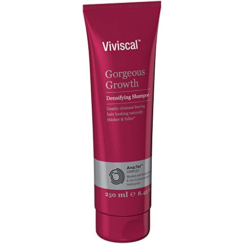 Viviscal Gorgeous Growth Densifying Shampoo for Thicker, Fuller Hair Ana:Tel Proprietary Complex with Keratin, Biotin, Zinc 8.45 Ounce