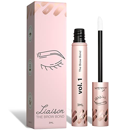 Liaison Brow Bond Eyebrow Growth Serum - Brow Growth Complex - Boost & Enhancer for Longer, Fuller, & Thicker Eyebrows - Vegan, Cruelty Free, Paraben Free & Talc Free - Irritation Free Formula