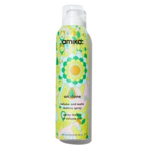 un.done volume & matte texture spray, 5.3 oz (192ml) | amika