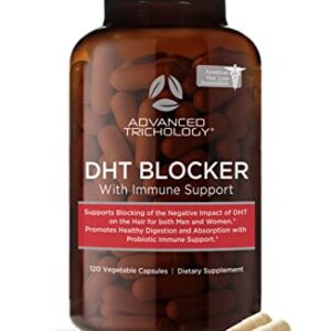 DHT Blocker - Hair Growth Supplement for Genetic Thinning for Men and Women | Approved* by American Hair Loss Association | Guaranteed, Backed by 20 Years of Experience in Hair Loss Treatment Clinics