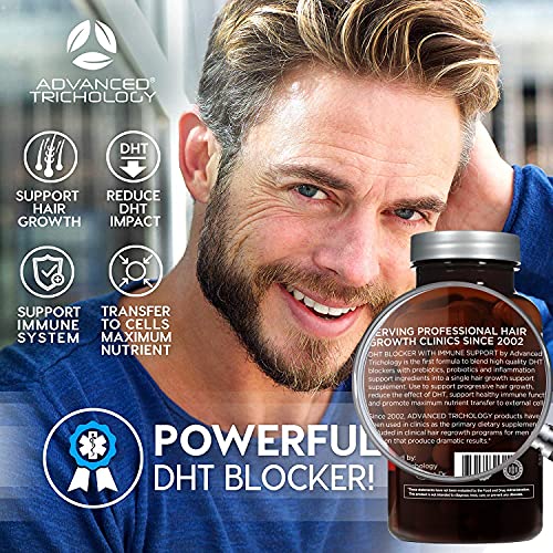 DHT Blocker - Hair Growth Supplement for Genetic Thinning for Men and Women | Approved* by American Hair Loss Association | Guaranteed, Backed by 20 Years of Experience in Hair Loss Treatment Clinics