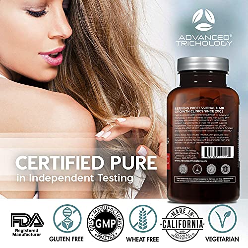 DHT Blocker - Hair Growth Supplement for Genetic Thinning for Men and Women | Approved* by American Hair Loss Association | Guaranteed, Backed by 20 Years of Experience in Hair Loss Treatment Clinics