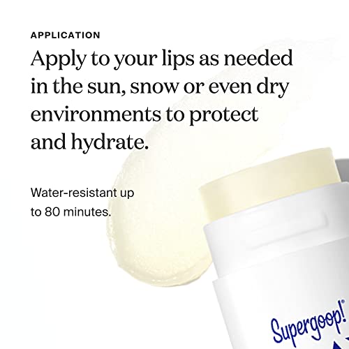 Supergoop! PLAY Lip Shield SPF 30 with Coconut - Pack of 2 - Moisturizing Lip Treatment For Dry Cracked Lips - Clean Ingredients & Broad Spectrum UV Protection