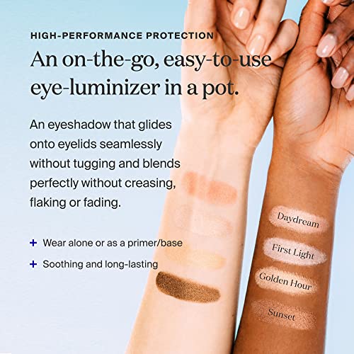 Supergoop! Shimmershade, Daydream - 0.18 oz - Long-wearing Cream Eyeshadow with Broad Spectrum SPF 30 Sunscreen - Instantly Brightens Eye Area - Won’t Crease, Flake or Fade