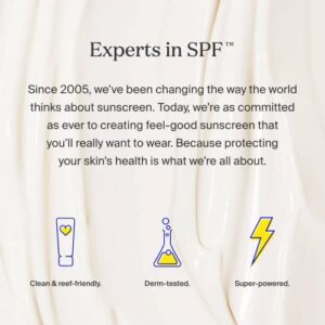 Supergoop! Glowscreen Body SPF 40 PA+++, 3.4 fl oz - Body Lotion + Broad Spectrum Sunscreen with Subtle Shimmer - Adds Instant Glow & Hydration - Contains White Stargrass & Coconut Alkanes