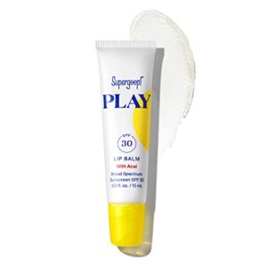 supergoop! play lip balm with acai, 0.5 fl oz