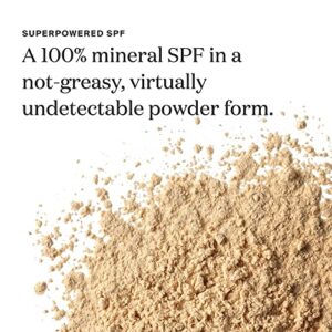 Supergoop! Poof 100% Mineral Part Powder, 0.71 oz - SPF 35 PA+++ Scalp Sunscreen with Broad Spectrum UV Protection - Reef-Friendly, Cruelty-Free Formula with Vitamin C - Easy to Apply, Non Greasy