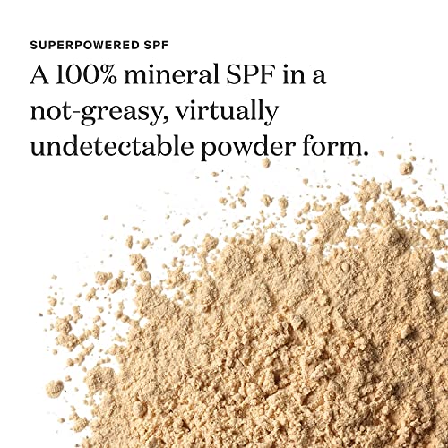 Supergoop! Poof 100% Mineral Part Powder, 0.71 oz - SPF 35 PA+++ Scalp Sunscreen with Broad Spectrum UV Protection - Reef-Friendly, Cruelty-Free Formula with Vitamin C - Easy to Apply, Non Greasy