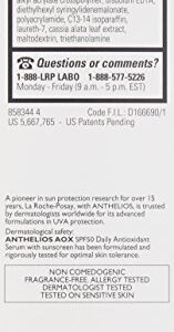 La Roche-Posay Anthelios AOX Daily Antioxidant Serum with SPF, Face Moisturizer with Sunscreen and Vitamin C & E, Oil Free Face Sunscreen for Sensitive Skin, Moisturizing Sun Protection