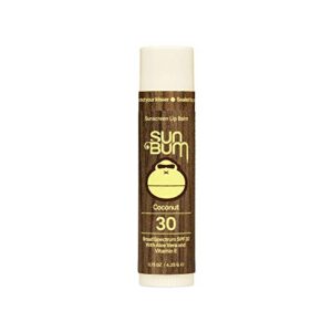 Sun Bum SPF 30 Sunscreen Lip Balm | Vegan and Cruelty Free Broad Spectrum UVA/UVB Lip Care with Aloe and Vitamin E for Moisturized Lips | Variety Pack |0.15 Ounce (Pack of 3)