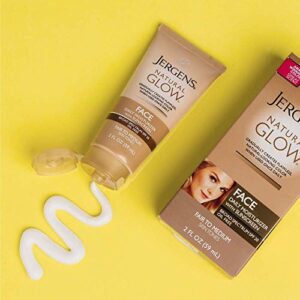 Jergens Natural Glow Face Fair to Medium with Jergens Natural Glow Firming Fair to Medium