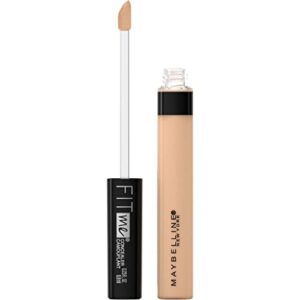 maybelline fit me liquid concealer makeup, natural coverage, oil-free, medium, 1 count