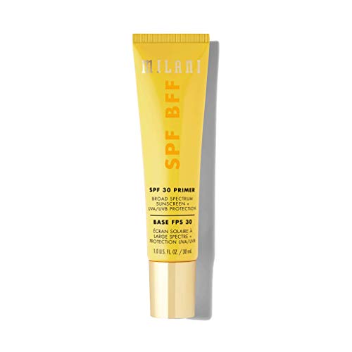 Milani SPF BFF Primer for Makeup (1.0 FlOz.)- Makeup Primer with Sunscreen SPF30