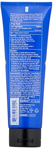 Jack Black , Oil-Free Sun Guard SPF 45 Sunscreen, 4 Fl Oz