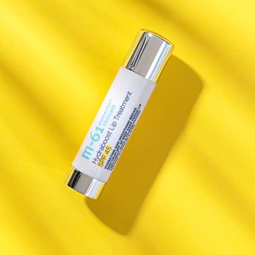 M-61 Hydraboost Lip Treatment SPF 45 - Hydrating and smoothing broad spectrum SPF 45 reef safe vegan lip treatment with a power-packed peptide, vitamin B5 & aloe 