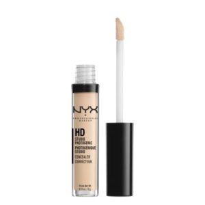 nyx professional makeup hd studio photogenic concealer wand, medium coverage – fair