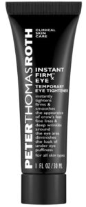 peter thomas roth | instant firmx temporary eye tightener | firm and smooth the look of fine lines, 1 oz (pack of 1