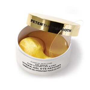 peter thomas roth | 24k gold pure luxury lift & firm hydra-gel eye patches | anti-aging under-eye patches, help lift and firm the look of the eye area