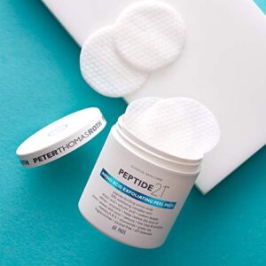 Peter Thomas Roth | Peptide 21 Amino Acid Exfoliating Peel Pads | Refines and Smooths, Helps Reduce the Look of Pores, Uneven Skin Tone, Texture, Fine Lines and Wrinkles white 60 Count