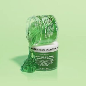 Peter Thomas Roth | Cucumber Gel Mask | Extreme De-Tox Hydrator, Cooling and Hydrating Facial Mask, Helps Soothe the Look of Dry and Irritated Skin, 5 fl oz (Pack of 1)