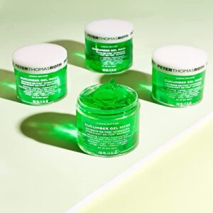 Peter Thomas Roth | Cucumber Gel Mask | Extreme De-Tox Hydrator, Cooling and Hydrating Facial Mask, Helps Soothe the Look of Dry and Irritated Skin, 5 fl oz (Pack of 1)