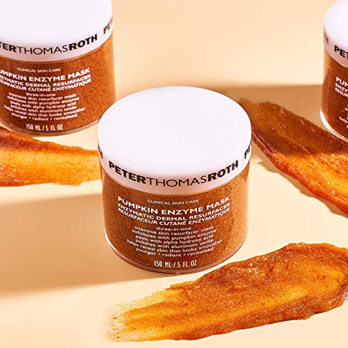 Peter Thomas Roth | Pumpkin Enzyme Mask | Enzymatic Dermal Resurfacer, Exfoliating Pumpkin Facial Mask for Dullness, Fine Lines, Wrinkles and Uneven Skin Tone