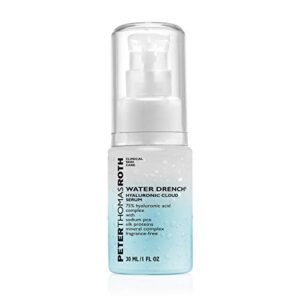 peter thomas roth | water drench hyaluronic liquid gel cloud serum | hyaluronic acid serum for fine lines and uneven texture , 1 fl oz