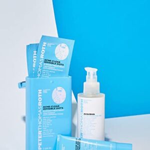 Peter Thomas Roth | Acne-Clear Invisible Dots | Blemish Treatment, Salicylic Acid Pimple Patches, Helps Reduce the Look of Blemishes in 8 Hours, Two Patch Sizes