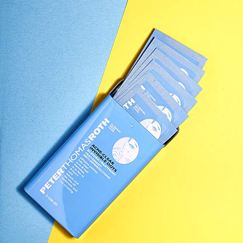 Peter Thomas Roth | Acne-Clear Invisible Dots | Blemish Treatment, Salicylic Acid Pimple Patches, Helps Reduce the Look of Blemishes in 8 Hours, Two Patch Sizes