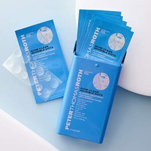 Peter Thomas Roth | Acne-Clear Invisible Dots | Blemish Treatment, Salicylic Acid Pimple Patches, Helps Reduce the Look of Blemishes in 8 Hours, Two Patch Sizes