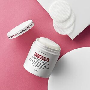 Peter Thomas Roth | Even Smoother Glycolic Retinol Resurfacing Peel Pads | Glycolic Acid Facial Peel with Retinol for Uneven Texture and Tone, 60 ct.