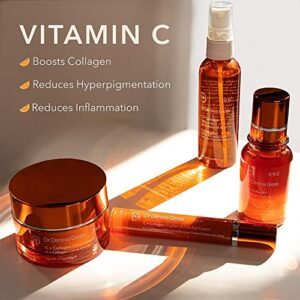 Dr. Dennis Gross C + Collagen Brighten & Firm Vitamin C Serum: for Dull Complexion, Wrinkles, Uneven Tone and Texture, 1.0 fl oz