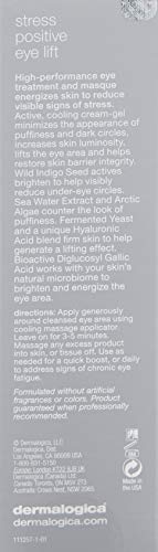 Dermalogica Stress Positive Eye Lift (0.85 Fl Oz) Eye Cream with Hyaluronic Acid - Brightens Dark Circles and Visibly De-Puffs the Under-Eye Area