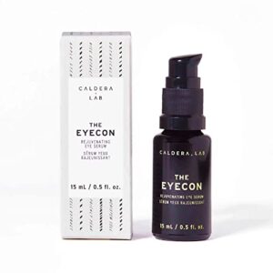 caldera + lab the eyecon | men’s eye serum formulated for fine lines, dark circles and puffiness.