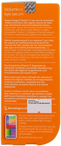 Dermalogica Biolumin-C Eye Serum (0.5 Fl Oz) Vitamin C Eye Serum - Brightens Eye Area, Reduces Appearance of Fine Lines and Wrinkles For Smooth Skin