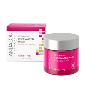 andalou naturals, mask, 1000 roses rosewater, 1.7 ounce