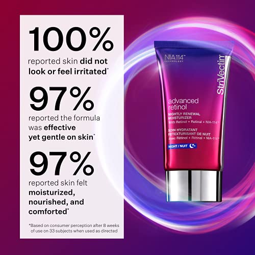 StriVectin Advanced Retinol Intensive Night Moisturizer, 1.1 Fl Oz