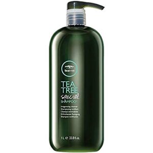 tea tree special shampoo, deep cleans, refreshes scalp, for all hair types, especially oily hair, 33.8 fl. oz.