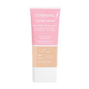 covergirl, clean fresh skin milk foundation, fair/light, 1 fl oz (pack of 1)