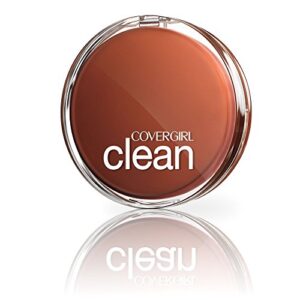 covergirl clean pressed powder, 135 medium light