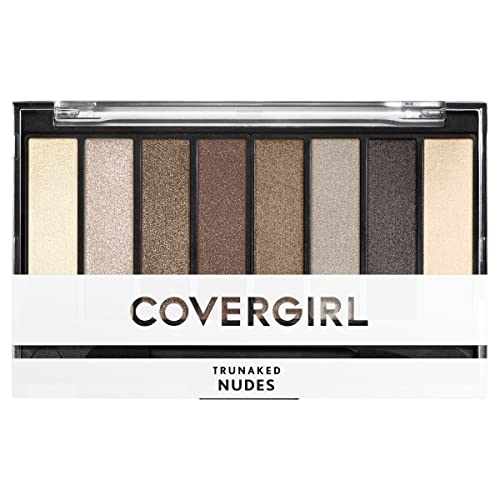 COVERGIRL truNAKED Eyeshadow Palette, Nudes 805, 0.23 ounce (Packaging May Vary), Pack of 1