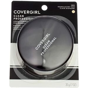 cover girl 00961 105tranfr translucent fair professionaltm loose powder