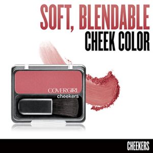 COVERGIRL Cheekers Blendable Powder Blush Rock 'n Rose, .12 oz (packaging may vary)