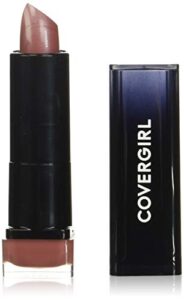 covergirl exhibitionist lipstick cream, romance mauve 265, lipstick tube 0.123 oz (3.5 g)