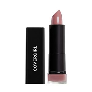 covergirl exhibitionist lipstick cream, sultry sienna 250, lipstick tube 0.123 oz (3.5 g)