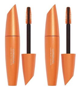 covergirl lash blast volume mascara, volumizing mascara, very black, pack of 2