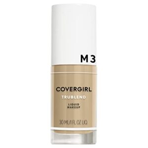 covergirl trublend liquid foundation, m3 golden beige, 1 fl oz (packaging may vary)